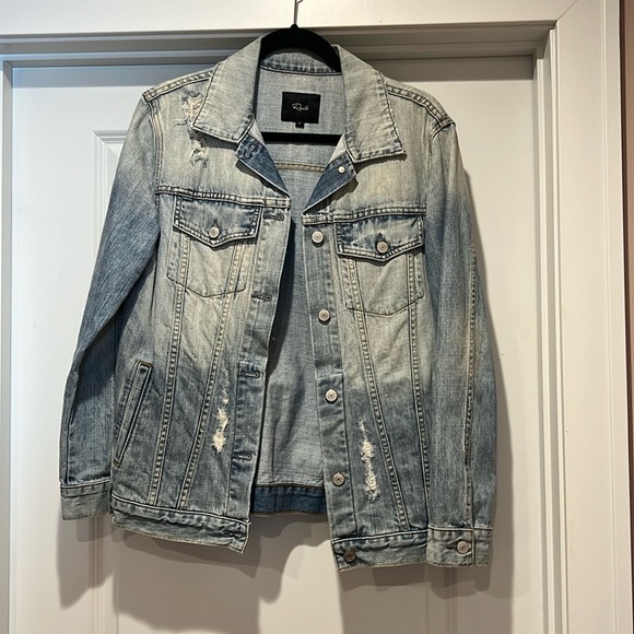 Rails | Jackets & Coats | Rails Distressed Denim Jacket | Poshmark